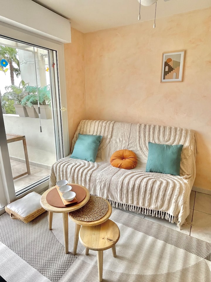 Appartement Vue Exceptionnelle-piscine-clim-t2 - Saint-Raphaël