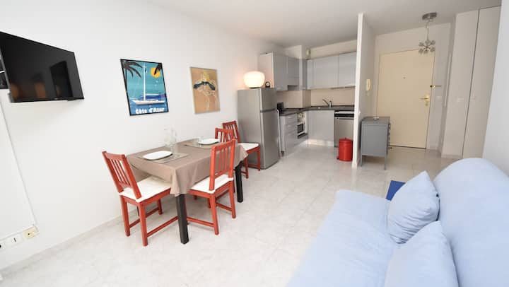 Appartement Climatisé Avec Balcon - ibis Cannes Plage La Bocca