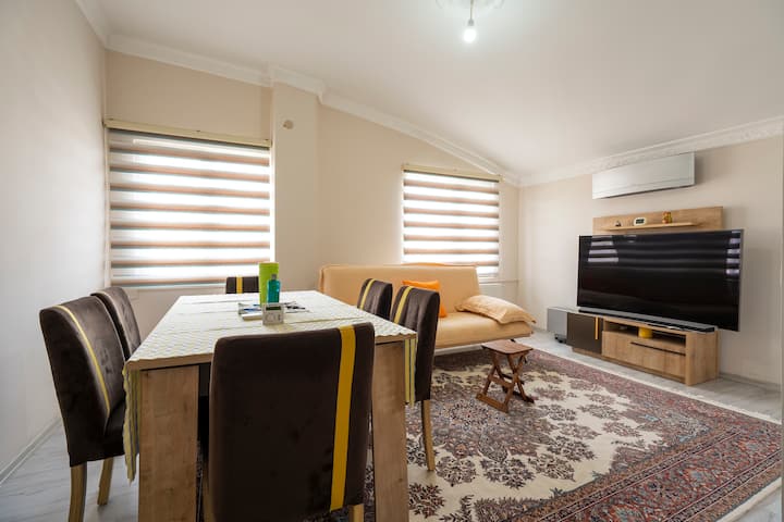 Large Duplex• Terrace •6 Min Ride Konyaaltı Beach - Antalya