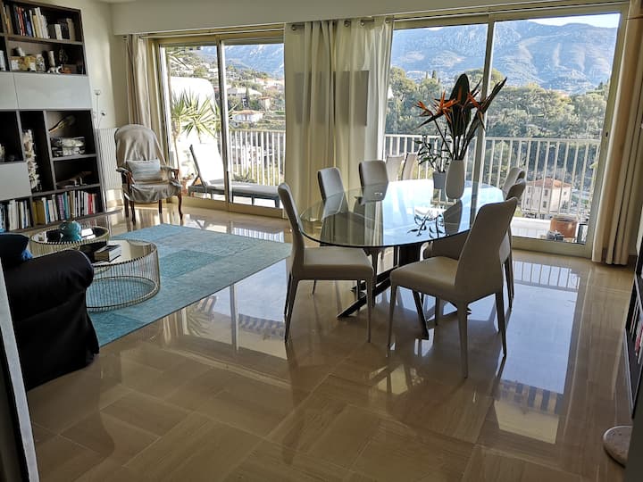 Grand T2 Vue Mer Bien Exposé - Roquebrune-Cap-Martin