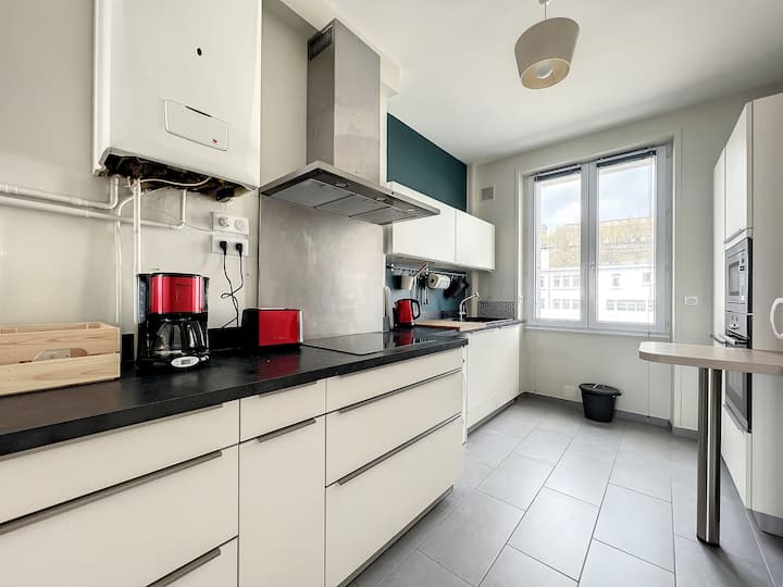 Appartement Face Au Grand Large Vue Mer - Gare de Brest