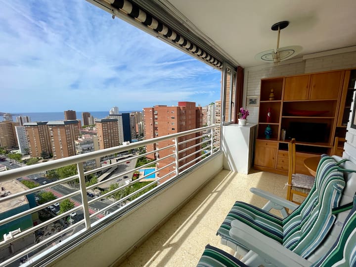 Appartement Avec Terrasse Et Vue Mer à La Pinta - Benidorm