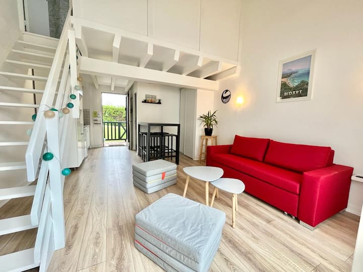 Duplex Cosy - Piscine - Parking - Plage à Pied - Bidart