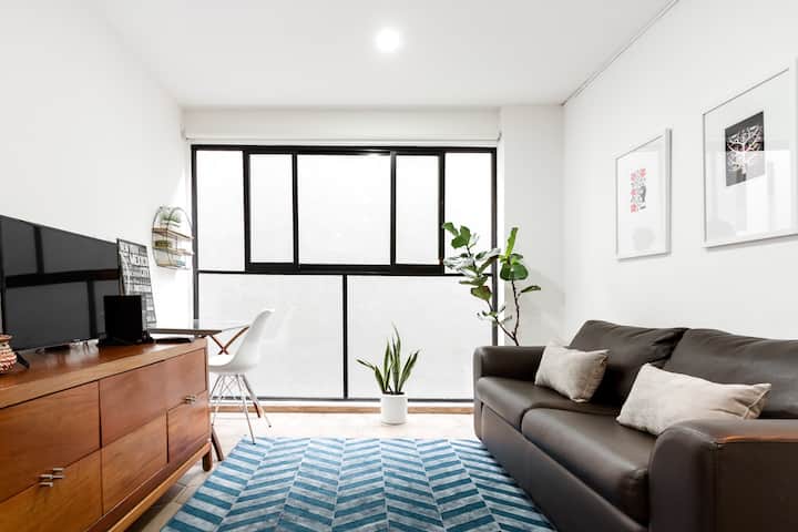 Trendy Apartment In The Heart Of Cdmx - Mexico City