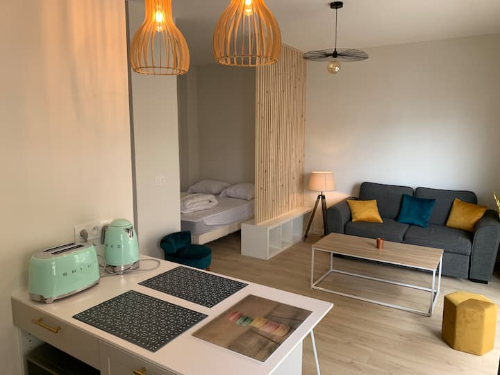 Studio Vue Mer, Cœur D Antibes - Juan-les-Pins