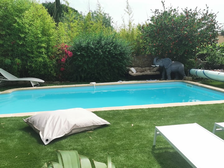 Maison Climatisée Vue Mer Jardin Piscine - La Seyne-sur-Mer