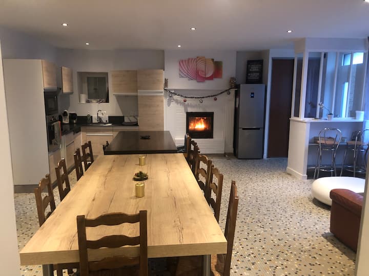 Maison De Bourg 12 Personnes - Saint-Aubin-du-Cormier