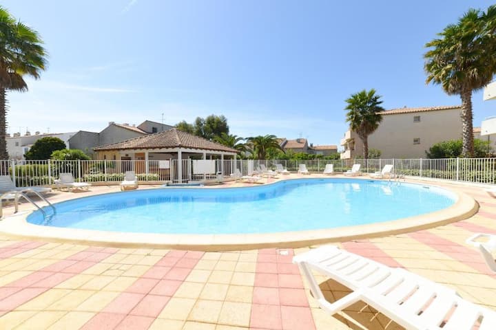 Appartement à 5 Minutes De La Plage En Résidence - Plage de Port Camargue