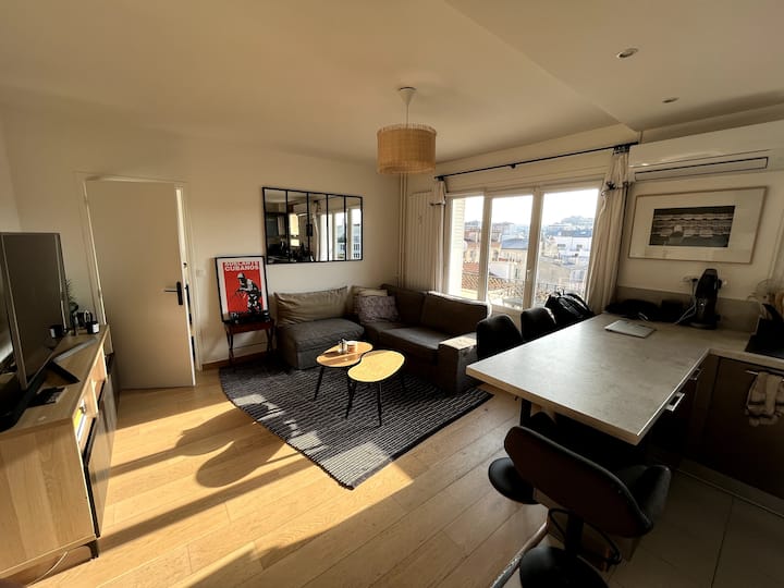 Climatisation, Vue Dégagée, Calme & Lumineux - T2 - Boulogne-Billancourt