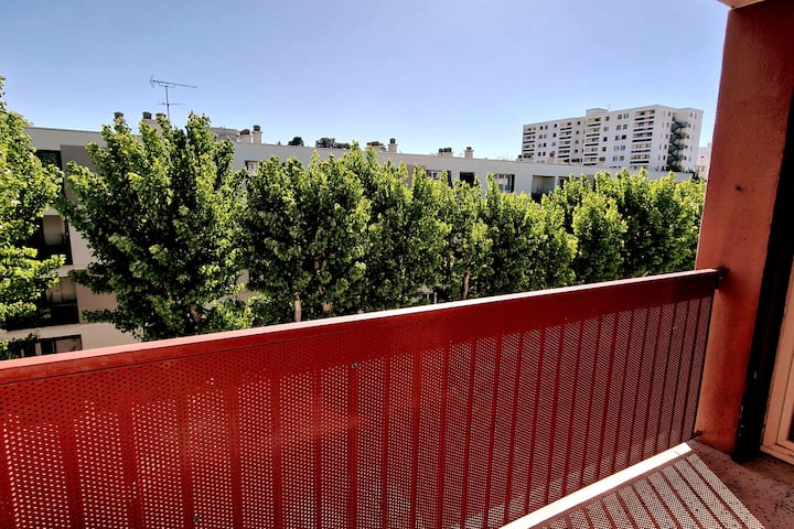 Grand T4 Moderne Et Climatisé - Lattes