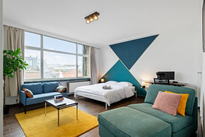 City Studio+free Parking+elevator - Edegem
