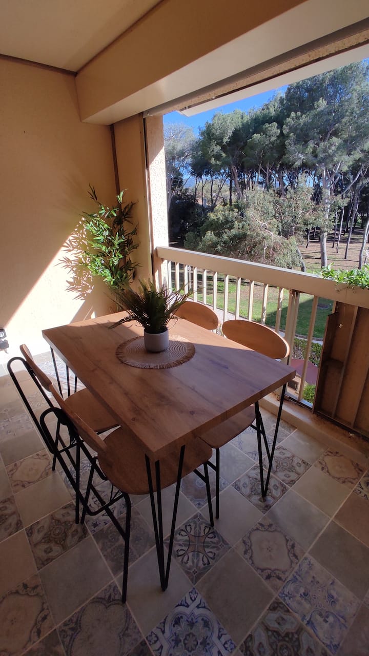 Studio Pour 4/ Plage ,Clim, Parking - Six-Fours-les-Plages