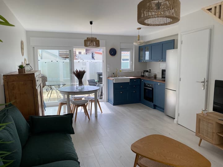 Maison Rénovée à 100 M De La Plage - Merlimont