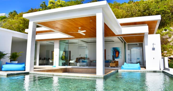 Emerald Seascape 4br Sea View Private Villa - Koh Samui
