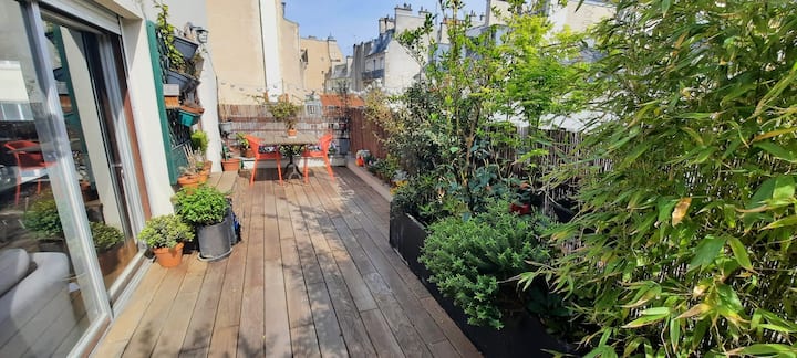 T4 Rooftop Terrasse En Plein Paris - Paris