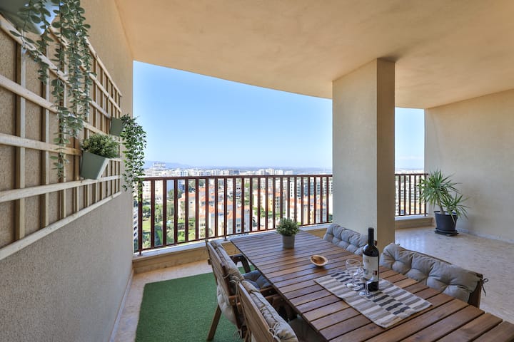 Coral Apt - Air Cond, Wifi, Park, Pool, Beach 250m - Portimão