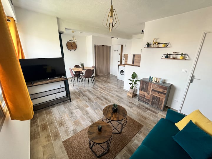 Grand Studio Proche Plage - Antibes
