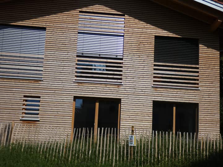 Stylische Fewo In Bestlage In Neugebautem Holzhaus - Steibis