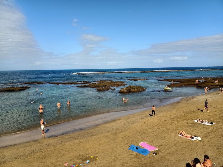 Estudio Vacacional W&g Las Canteras, Vistas Al Mar - Las Palmas de Gran Canaria