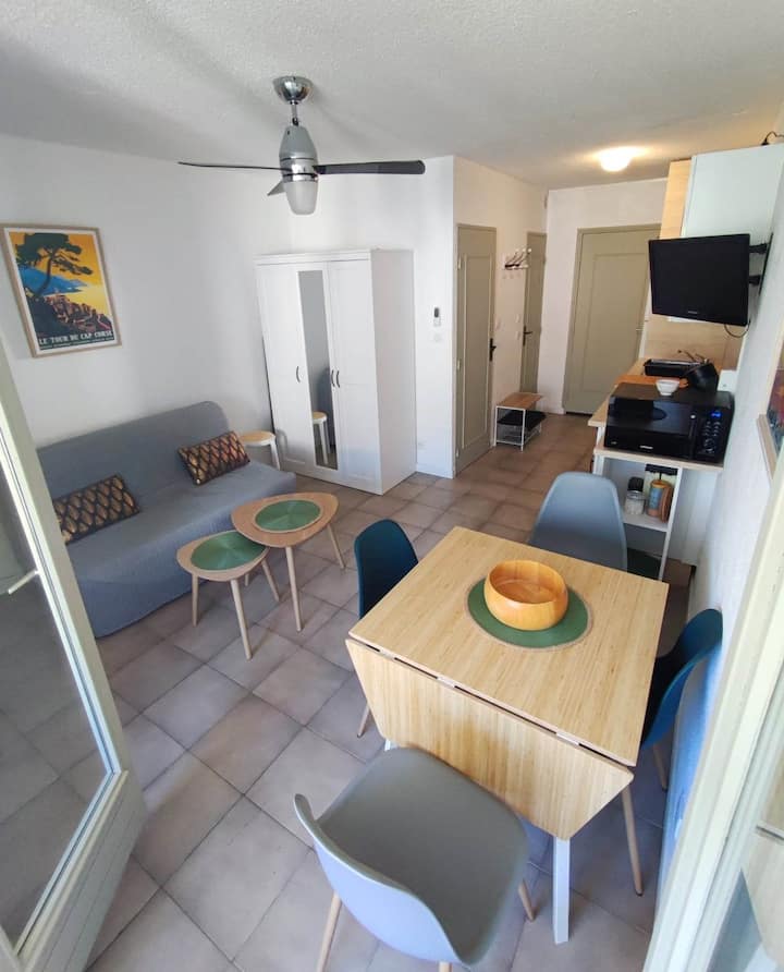 Appartement Chambre Cabine Plage 3 Min à Pieds - Lumio