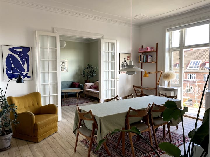 Lys Lejlighed På ØSterbro - Copenhague