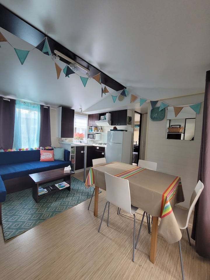 Mobil-home 3 Chbs Proche Plage - Mimizan