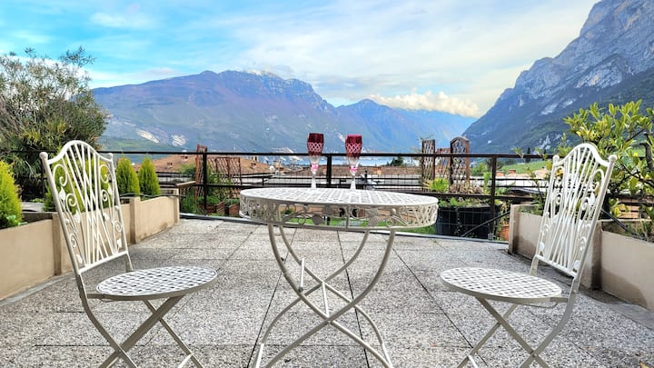 Appartamento Stupenda Vista Del Lago Di Garda - Arco