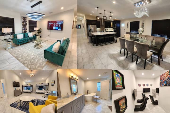 The Villa Orlando@college Park. Sleeps16. - 올랜도