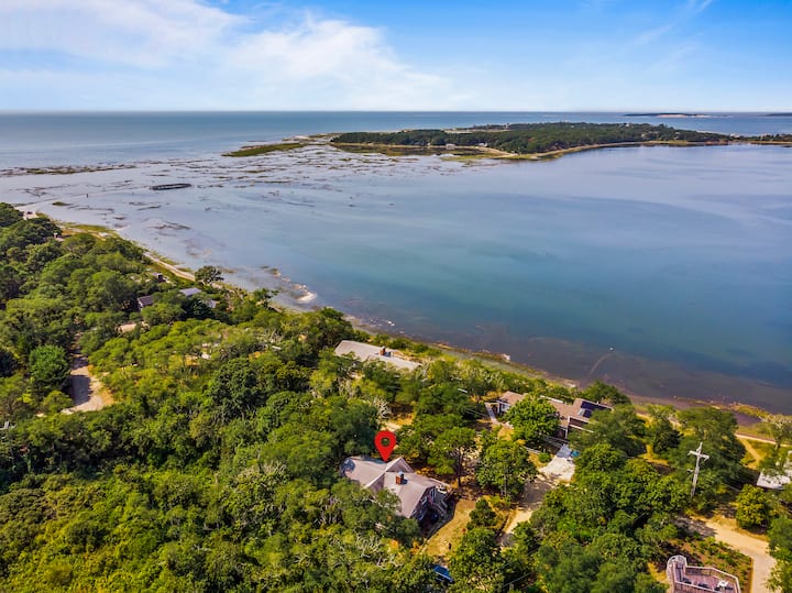 Bayside Tranquility - 5br, Quiet, Views, Swim, Ac - Wellfleet