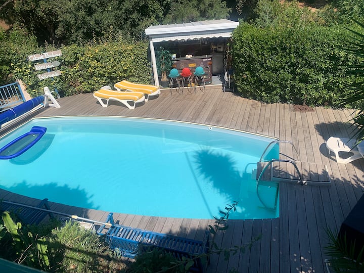 Logement Spacieux Dans Villa Au Calme Avec Piscine - Cavalaire-sur-Mer