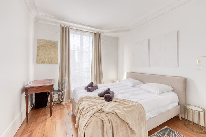 L'haussmannien Aux Portes Paris - 2 Min Métro - Asnières-sur-Seine