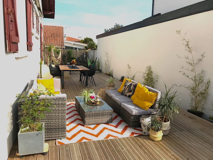 Maison Avec Terrasse Lounge 6p. - Labenne