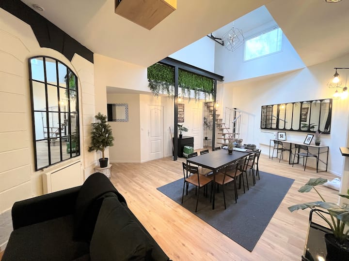 Le Rex - Loft Home Cinéma - 165m² - 8 Chambres - Normandie