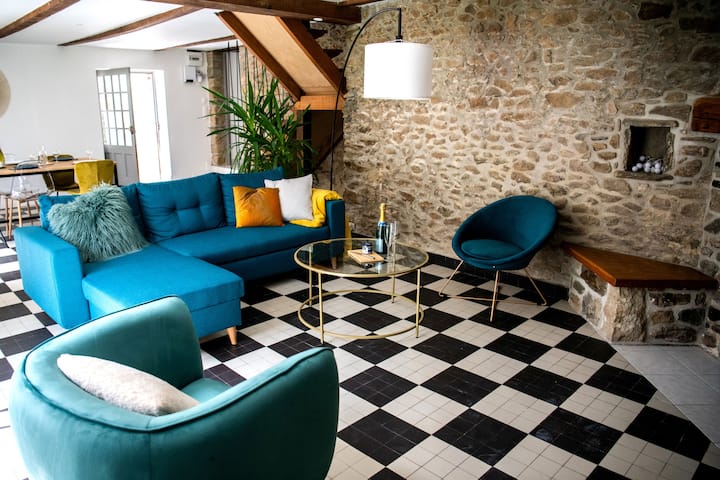 Maison Paisible,grand Jardin,piscine,15min St-malo - Saint-Malo