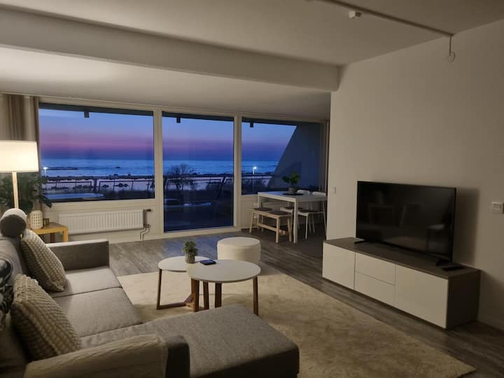 Fräsch Lägenhet Med Havsutsikt - Visby