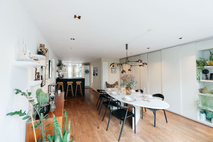 Unique Double Canal House With Garden - Amsterdam