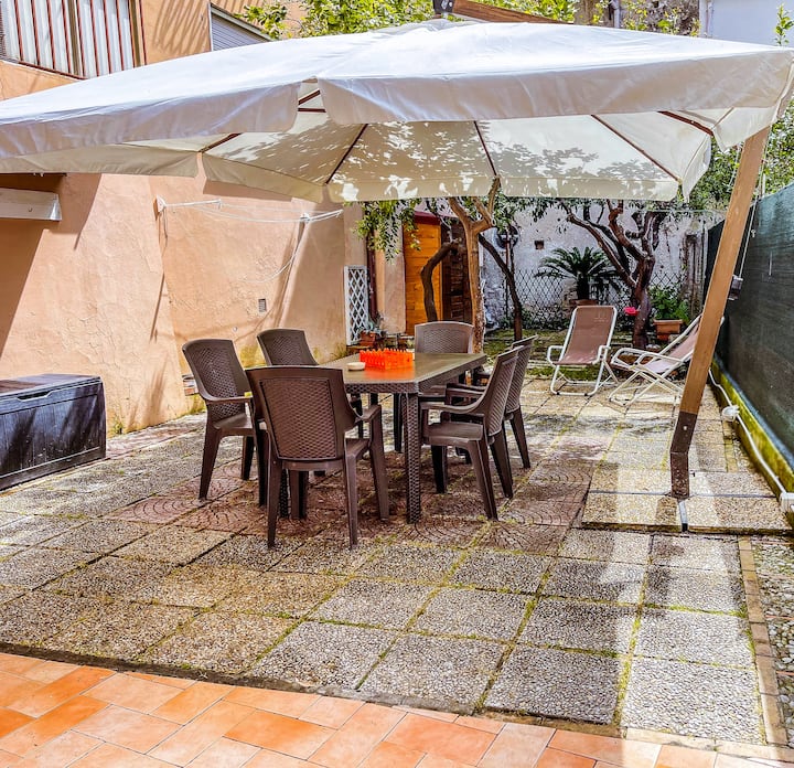Casa Con Giardino Al Centro - Al Cancello - Formia