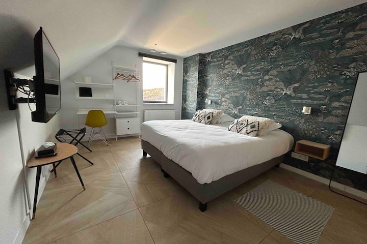 Chambre Double N°8 Hôtel Le Presbytere De Sautour - Philippeville