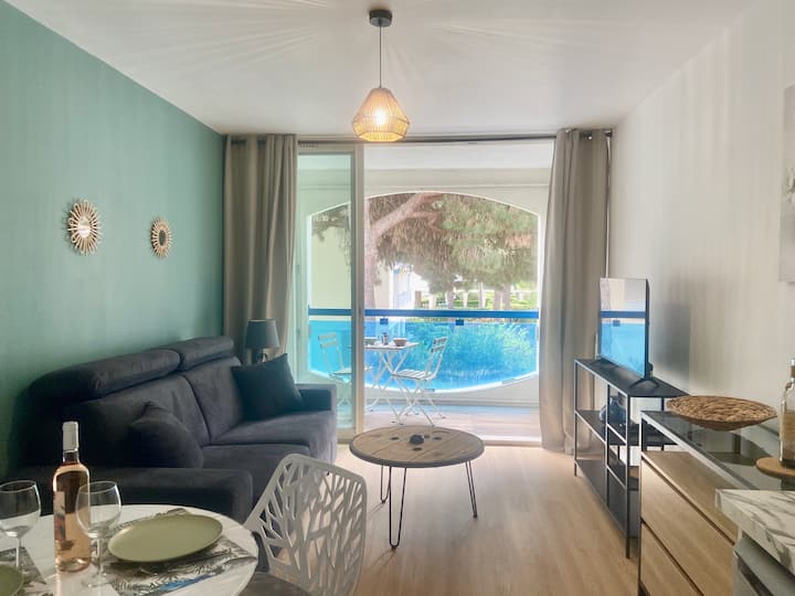 Studio Centre-ville Wifi Parking, 5 Mn Plages - La Grande-Motte