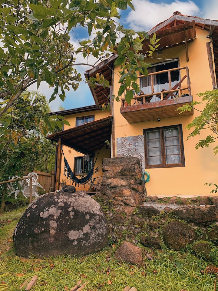 Casa Maracujá 150m Da Praia Com Vista Para Mar - Trindade, Rio de Janeiro
