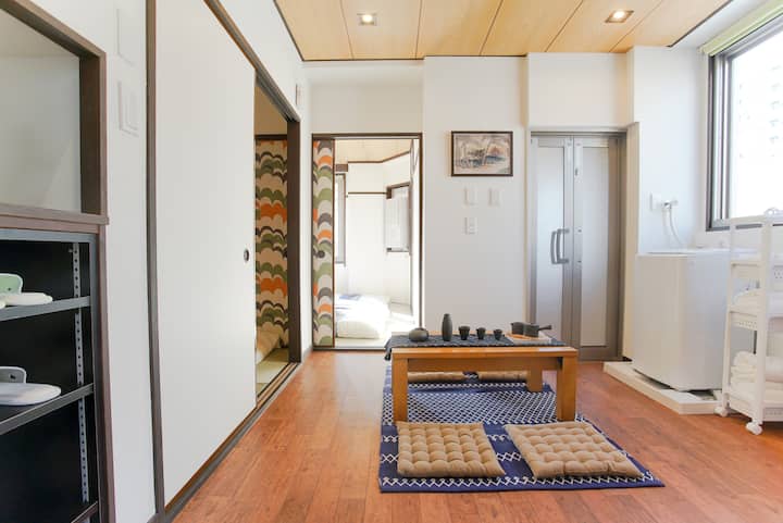 6 Mins To Minowa Sta #Ueno Asakusa Ginza#max5#35m² - Asakusa