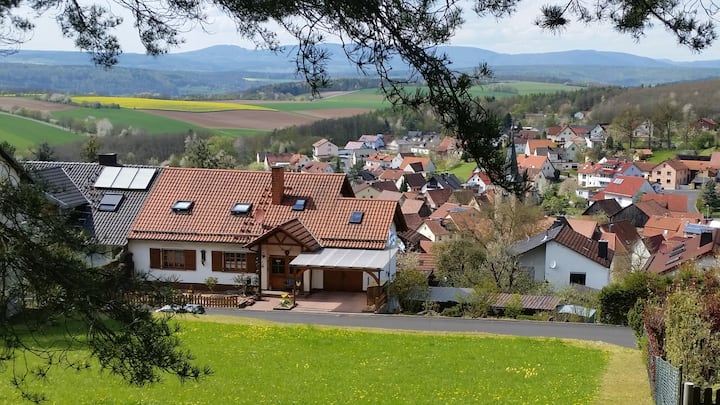 Ferienwohnung Rhönblick - Bad Bocklet