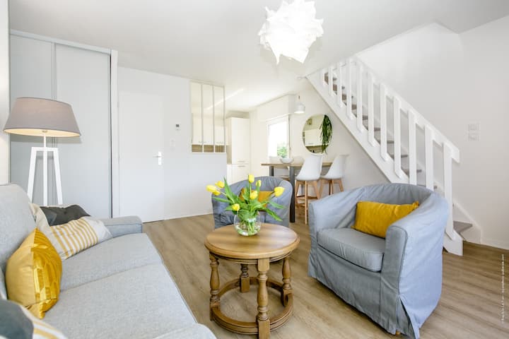 Appartement Duplex, 2ch Piscine + Garage - Quiberon