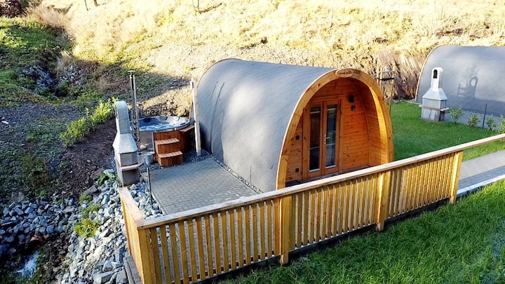Frankenwald Chalets-deluxe Chalet + Hot Tub - Kronach