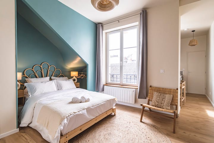 Le Sérénité - Studio Cocon à Deux Pas De La Gare - Reims
