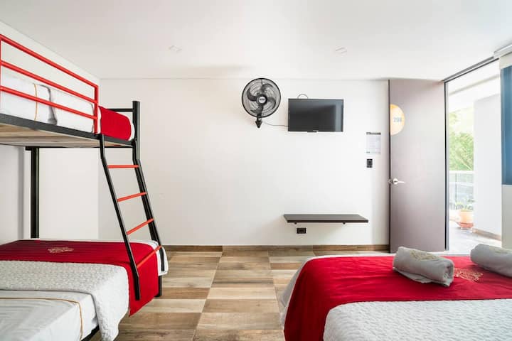 Habitación Familiar - La Vega