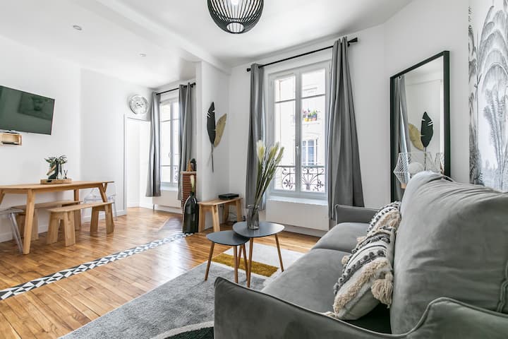 Mba Splendide Appart-montreuil 6-proches Vincennes - Porte de la Villette