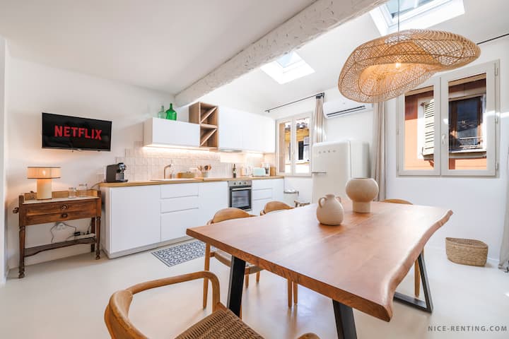 Loft Triplex Massena Garibaldi - Clim - 4 Chambres - Nizza