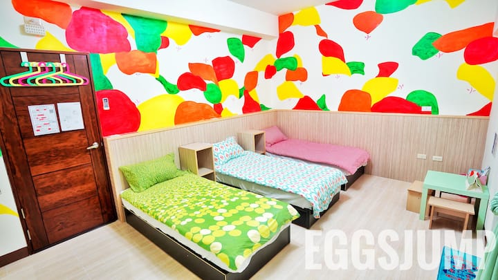 三樓左轉那一間-3人房 - 台東市