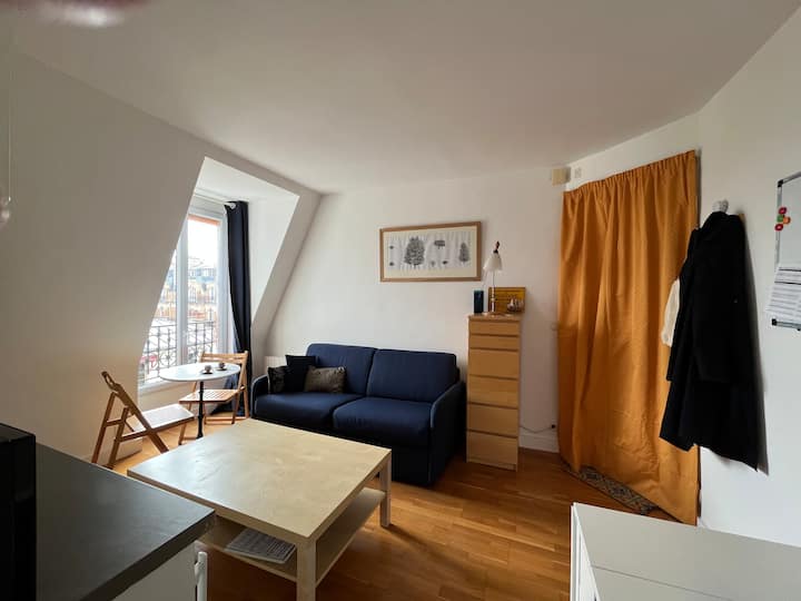 Appartement Calme Et Lumineux, Vue Sur Les Toits - París